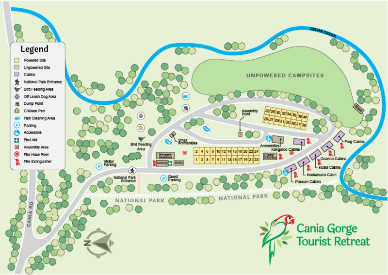 Park Information – Cania Gorge Tourist Retreat